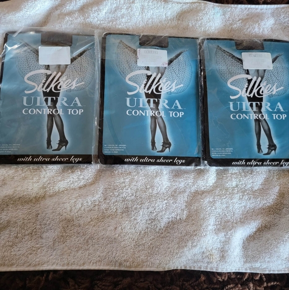 Silkies | Accessories | Vintage Silkies Ultra Control Top Large Misty ...